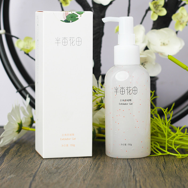 Half -acre flower sour sour exfoliated gel mousse cleans pores all over ...