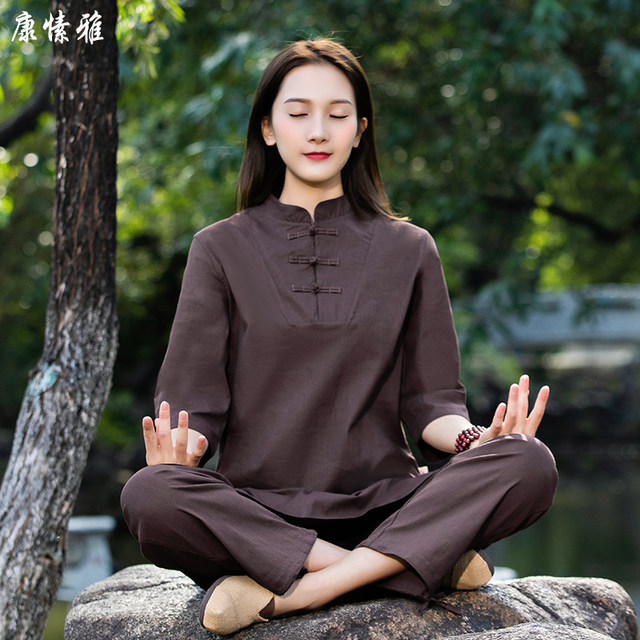 Kangsuya Spring and Summer Cotton and Linen Tea Clothes Children's ...