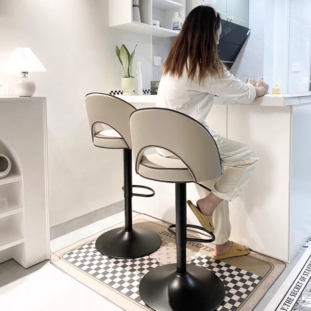Nordic bar chairs rotate and lift the home tall stool cash register ...