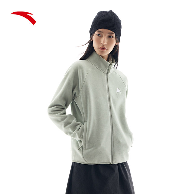 ANTA Fire Shell Fleece Jacket丨Earth Shell 2.0 Women's Winter Warm Liner ...