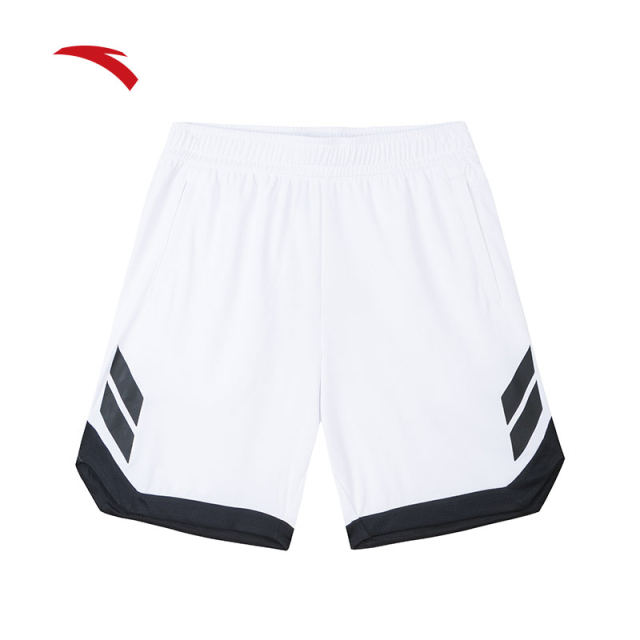 ANTA shorts men's 2024 autumn knitted basketball game shorts aerobic ...