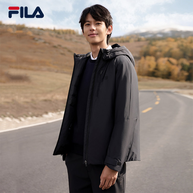 FILA High Quality VC Down Jacket Lightweight Fila Men's 2024 Winter New ...