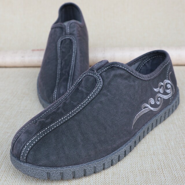 Tang suit, Hanfu shoes, men's old Beijing cloth shoes, spring and ...