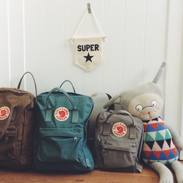 Swedish Arctic Fox Kanken backpack school bag computer bag medium size ...