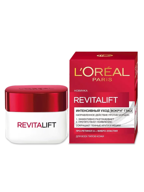 L'Oreal Russia Anti-Wrinkle Firming Eye Cream Lifts, Moisturizes and ...