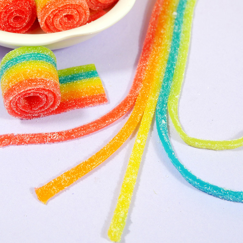 Alpine Pearl Sour Bar Fudge Sweet and Sour Fruit Juice Candy - Long ...