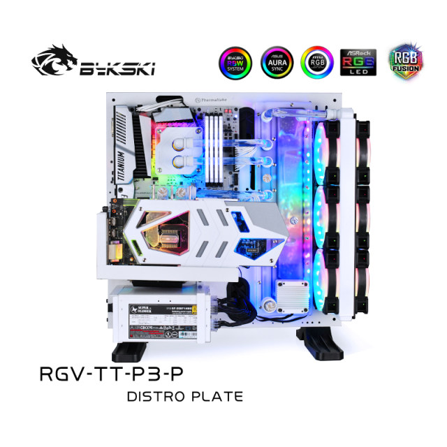Bykski RGV-TT-P3-P TT Core P3 Water circuit board diversion scheme scheme