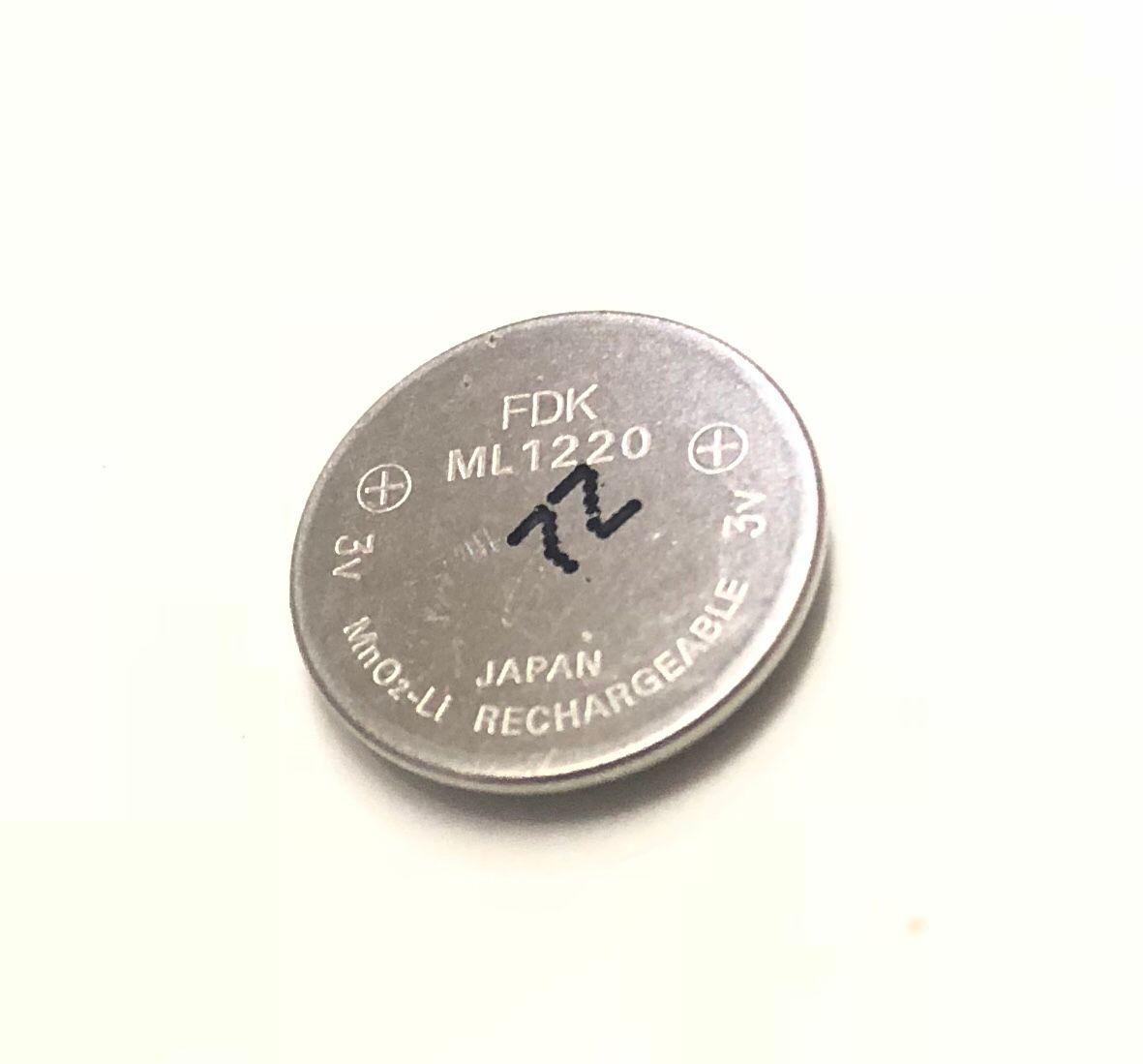 原装FDK ML1220 3V可充电纽扣电池代替万胜ML1220 CR1220 LIR1220-淘宝网