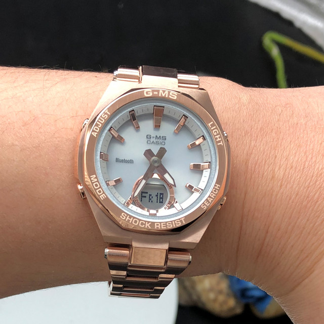 Casio BABY-GMSG-B100DG-4A/1A/9A/D-2A/MV-5A Solar Bluetooth Women's Watch