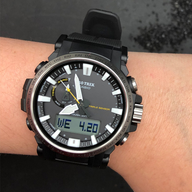 Casio Protrek PRW-61-1A/NJ-1/Y-1B/6600YB-3 Optical Energy Rainers Mount