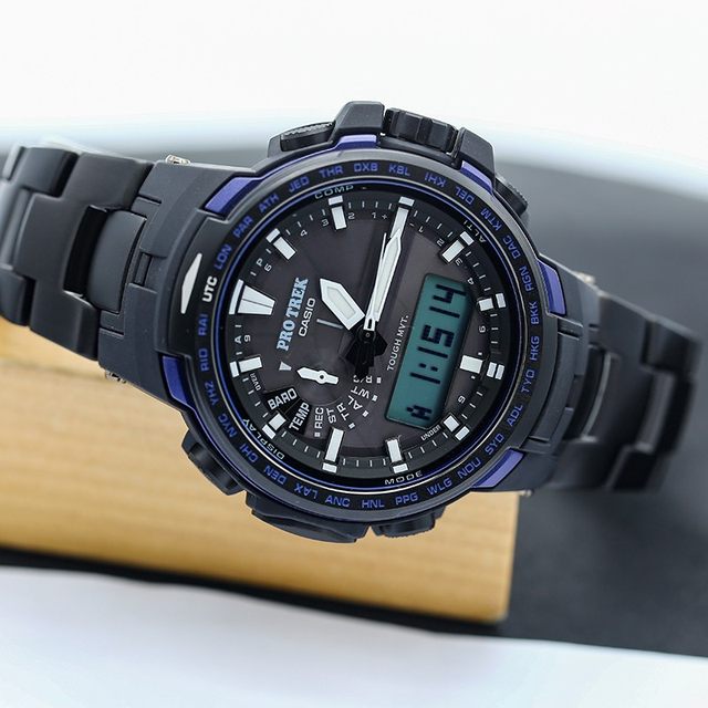 Casio watch PROTREK PRW-6100YT-1B/FC/Y solar radio wave waterproof ...