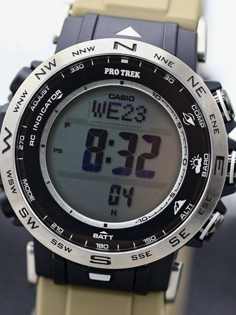 Casio watch Protrek PRW-30-5/ECA-1/3400Y-2 Solar radio wave climbing ...