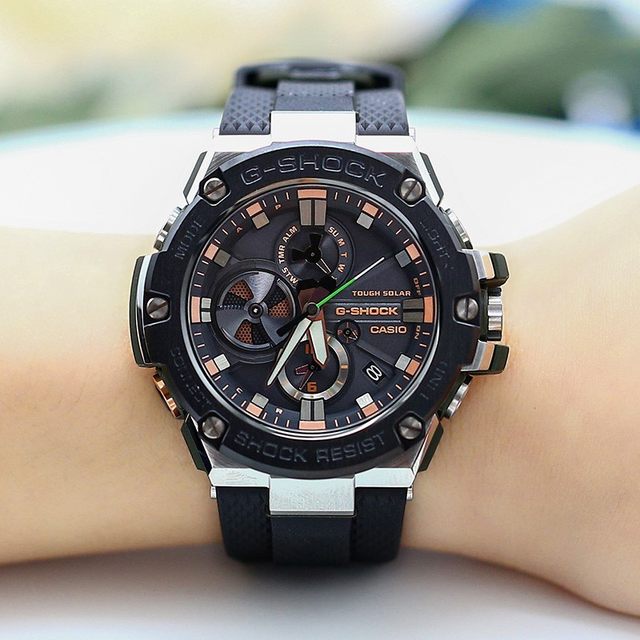 Casio G-SHOCK GST-B100GA-1A/GA/D/GB-1A9/X/XB Solar Bluetooth men's watch