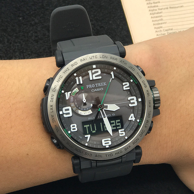 Casio watch PRW-6600Y-1/YB/61Y-1B/6900Y-3/YL-5 light energy wave climbing men's watch