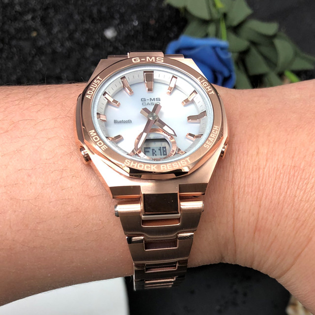 Casio BABY-GMSG-B100DG-4A/1A/9A/D-2A/MV-5A Solar Bluetooth Women's Watch