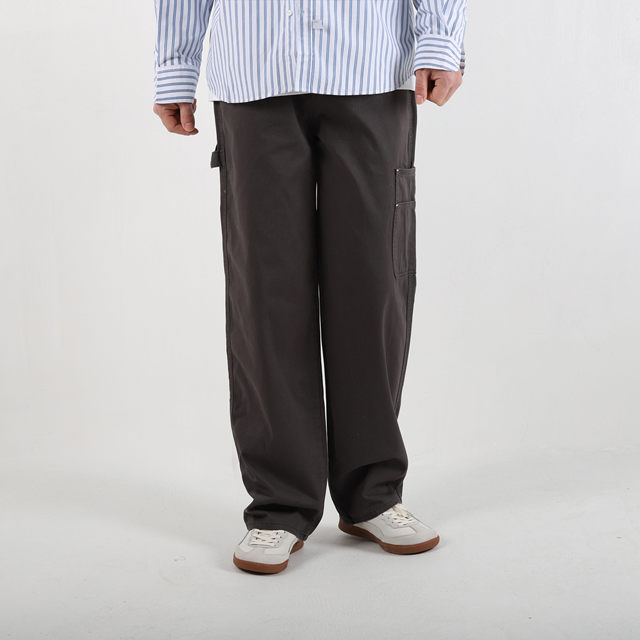 DKstore homemade Japanese cityboy simple pocket workwear long pants ...