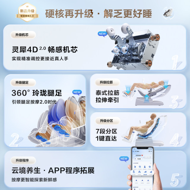 ROTAI Rongtai Massage Chair Space Capsule Fully Automatic ...