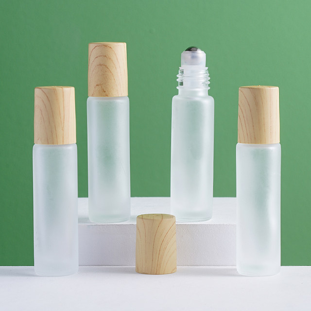 Rolling ball perfume bottle 10ml travel portable sample glass ball ...