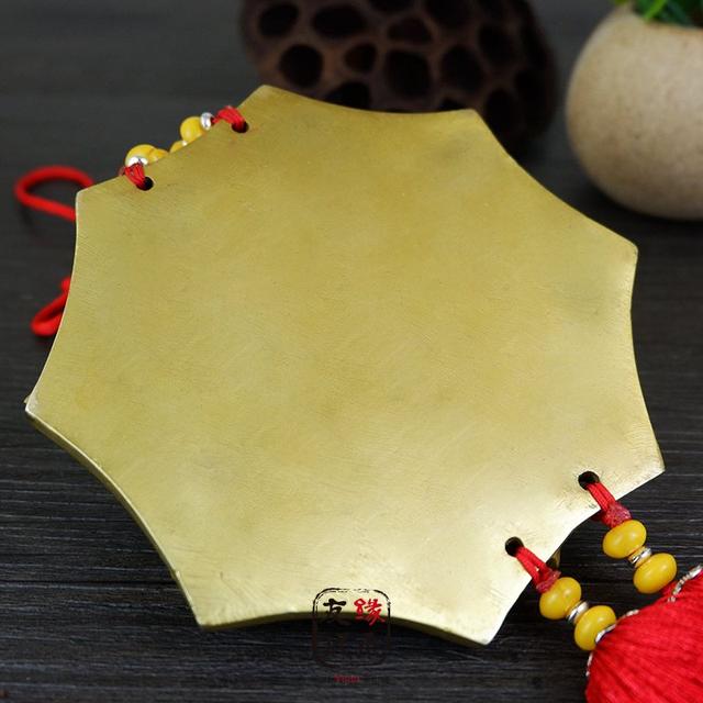 Taiwan Xiangshi Copper Beast Head Gossip Lion Biting Sword Yazi Brand ...