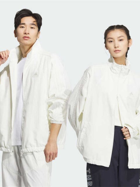 August ADIDAS Adidas waterproof splash-repellent stand collar jacket ...