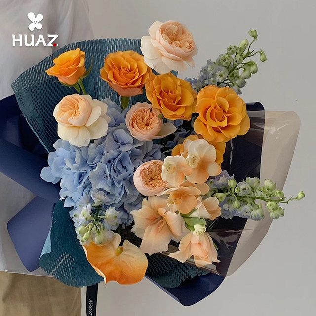 Honeycomb Paper Hollow Paper Grid Wrapping Paper Flower Art Paper Fruit ...