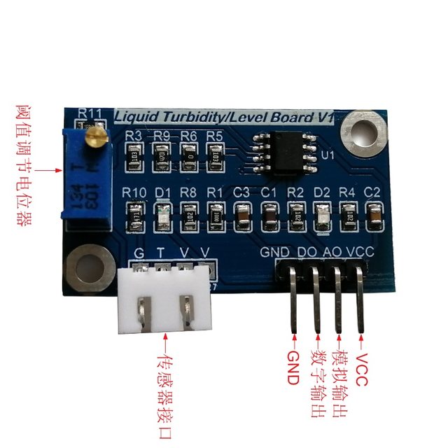 Turbidity sensor module Water quality suspended particles measurement ...