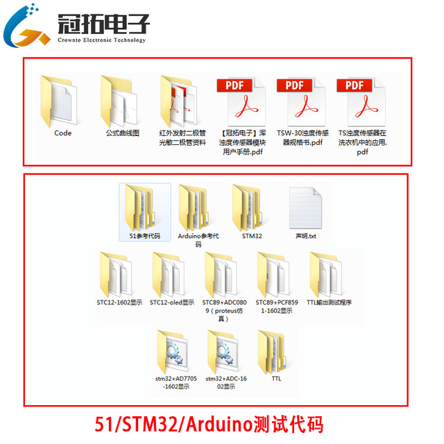 Turbidity sensor module Water quality suspended particles measurement ...