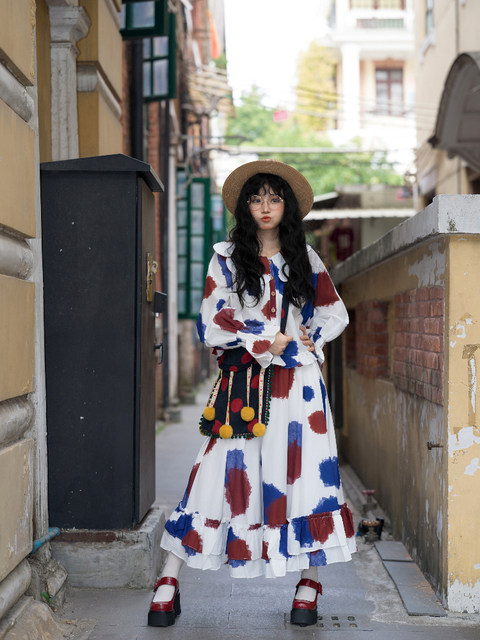 pinkwink Xiaoxingye Spring Original Printing Design Niche Design Sweet ...