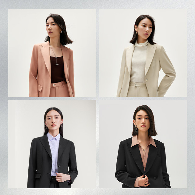 HLA/Heilan Home Business Commuting Suit 2024 Spring and Autumn New ...