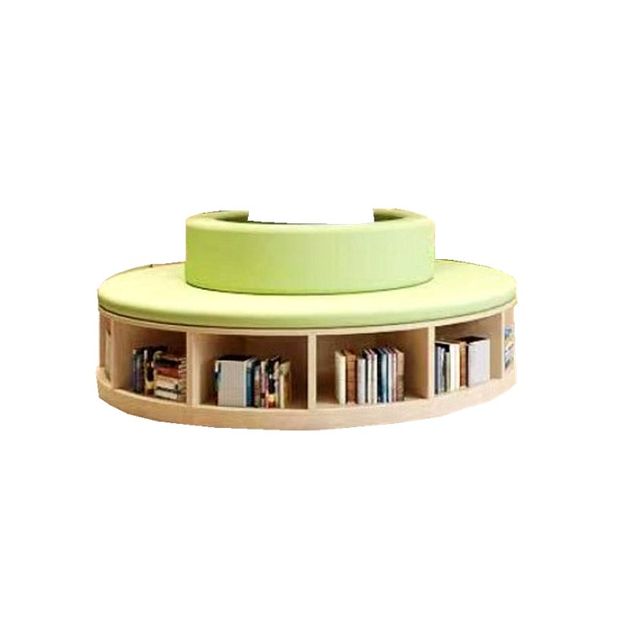 Around the column bookshelf bag square / column bookcase cylindrical ...