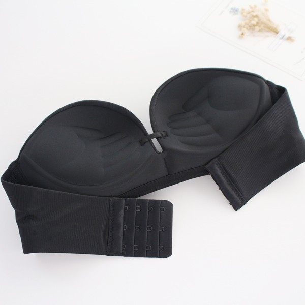 Strapless, wire-free, thickened, smooth, non-slip, small-chested, flat ...