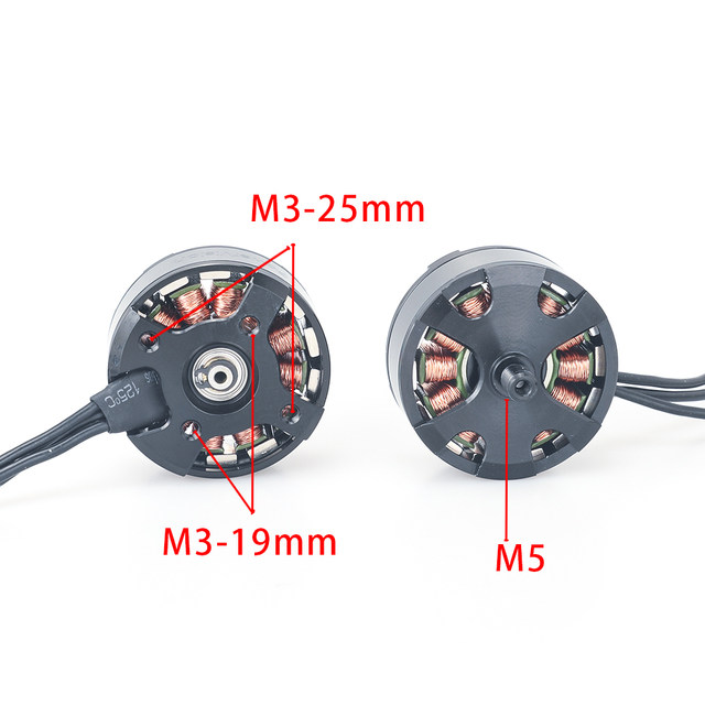 2808 brushless motor 700KV aircraft model external turntable motor with ...