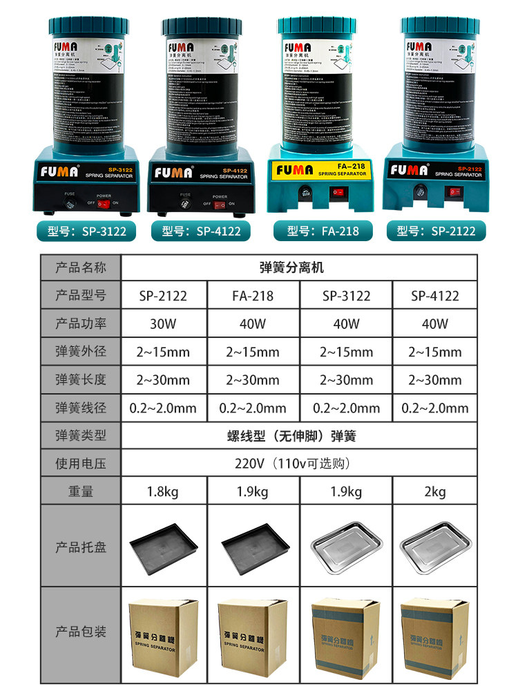 Fuma Spring Separator FA-218 / SP-2122 - Automatic Spring Tool