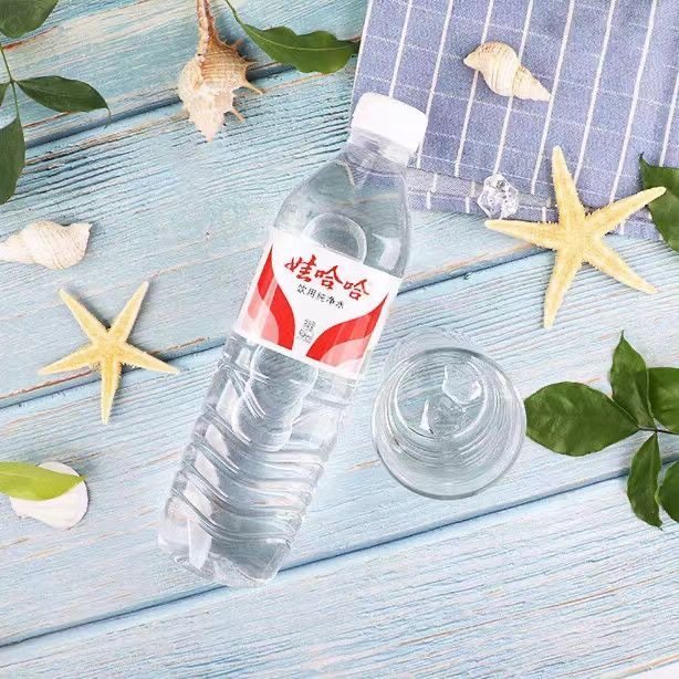 Wahaha drinking purified water 596ml*24 bottles full box