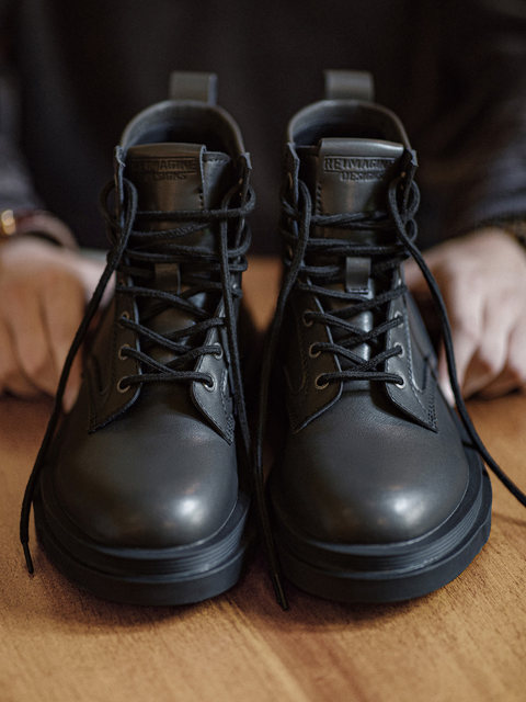 Marden Martin boots men's new winter British style thick-soled casual ...