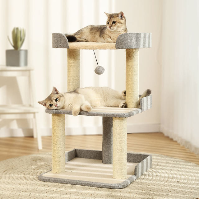 Cat climbing frame, cat nest, cat tree, one-piece shelf, small house ...