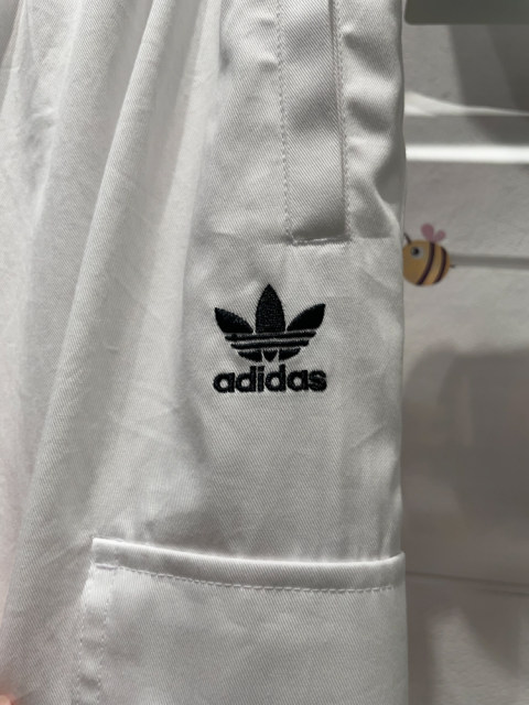 Adidas Clover women's 2024 summer new woven functional workwear sports ...