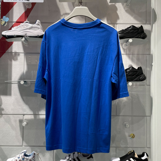 Adidas Clover Men's 2024 Autumn New Sports and Leisure Loose Breathable ...