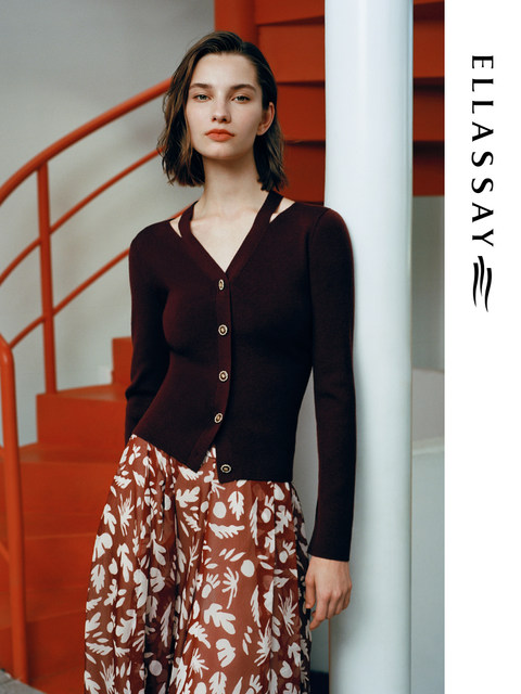 Ellassay Geeli Autumn New Wool Turlus Atmosphere Sensory Sweet Sweeping ...