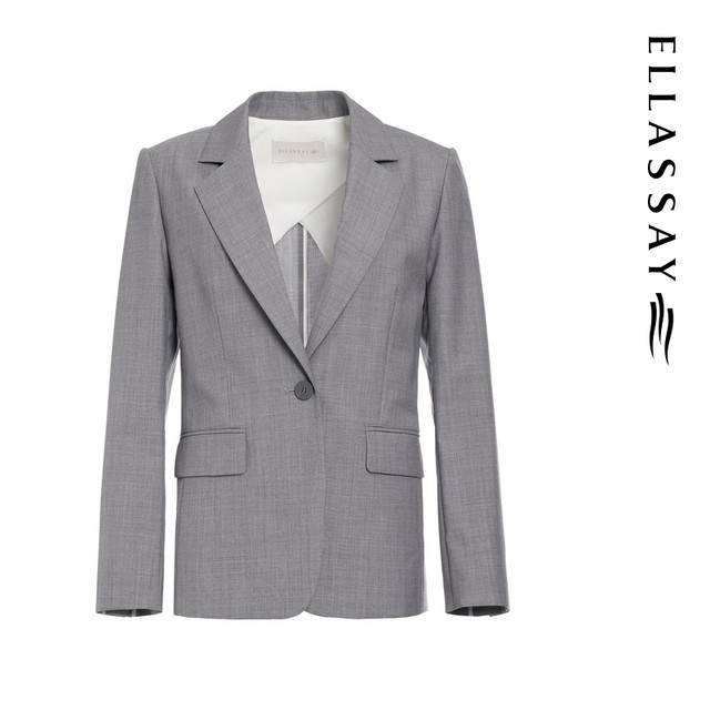 ELLASSAY 24 autumn and winter new imported fabric comfortable classic ...