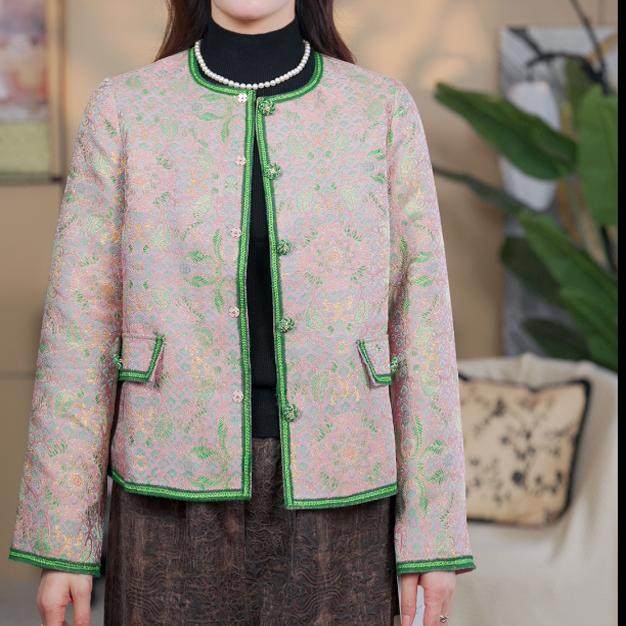 Fengxuan Pavilion counter customized Sang silk Songjin coat 24522