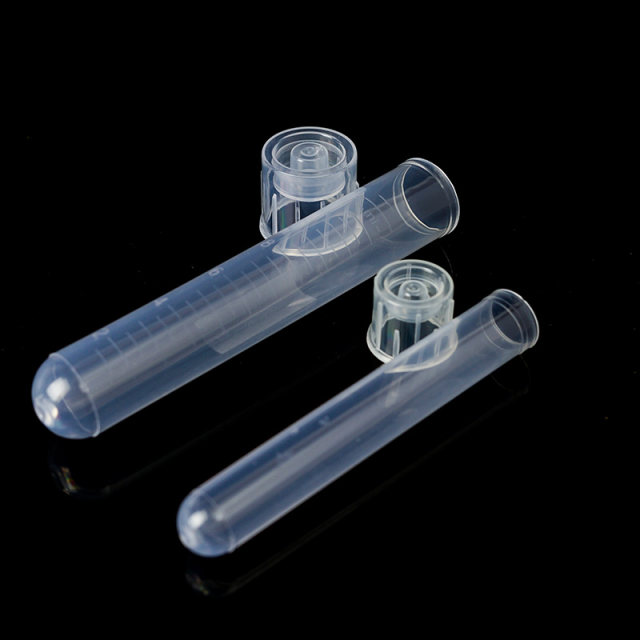 Plastic shake tube 5/12ml culture tube test tube centrifuge tube cell ...