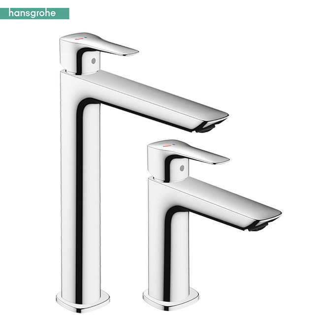 Hansgrohe cold start air injection single hole home bathroom undermount ...