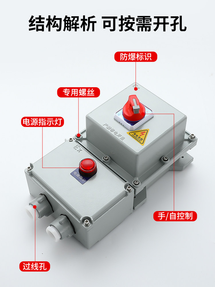 Explosion-Proof Air Switch 3P-32A Circuit Breaker - Distribution Box ...