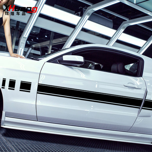 Personalized scratch blocking decorative car body stickers parallel ...