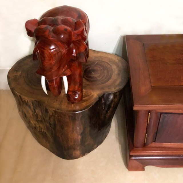 Camphor pier original wooden stool solid wooden pier large wooden pile ...