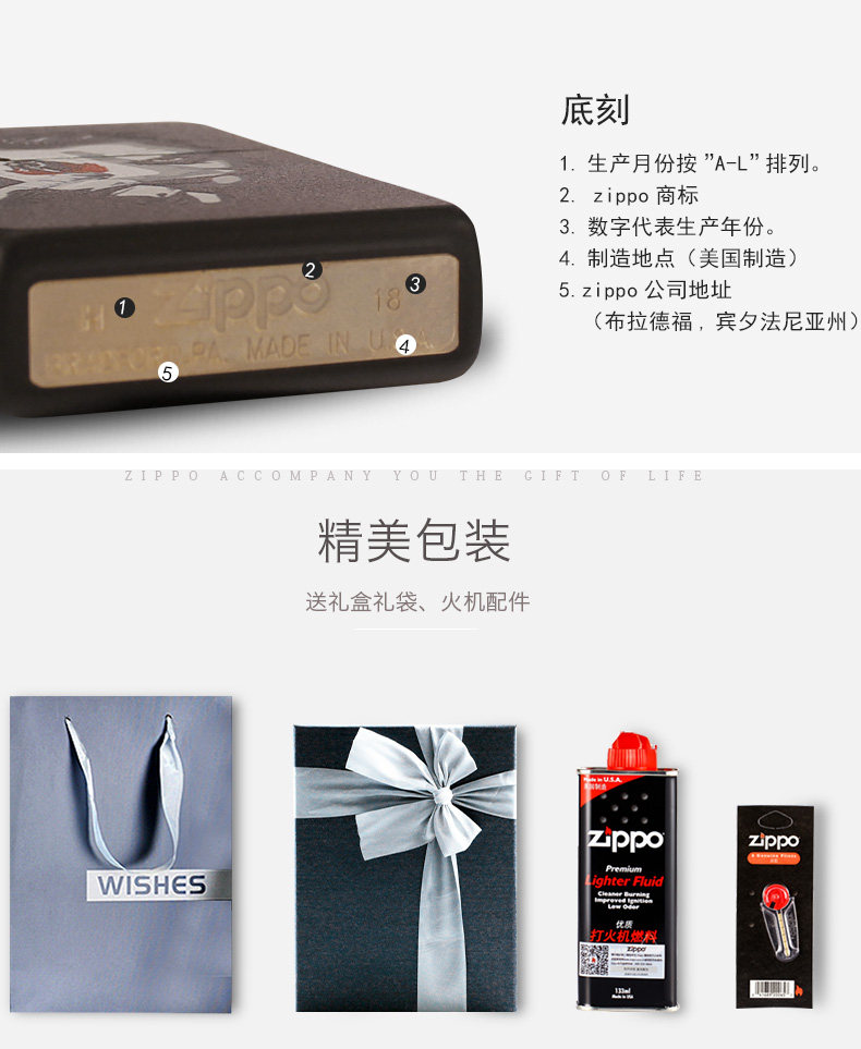 American Original Authentic Zippo Lighter - Genuine Dumb Paint Color ...