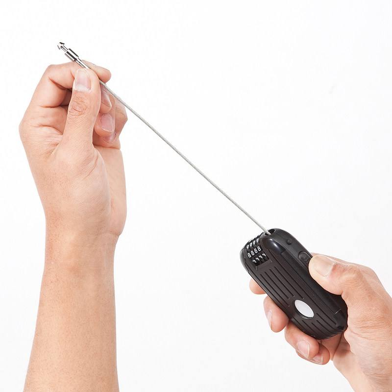 Japan Sanwa Steel Rope Anti-Theft Password Lock Steel Cable Anti-Theft ...