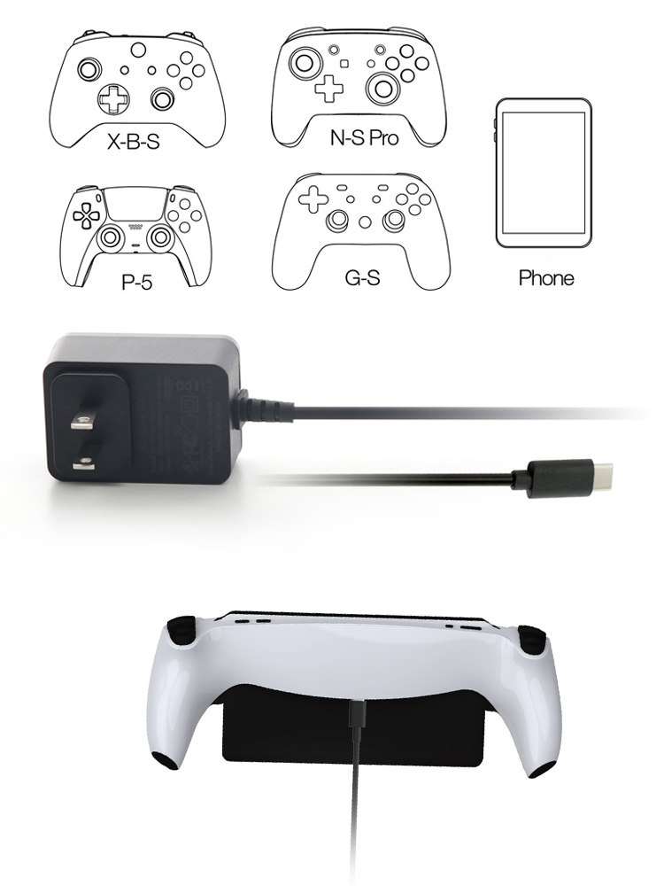 Compatible with PS5 Portal Handheld Charger PS5/SWITCH/XBOX Pass ...