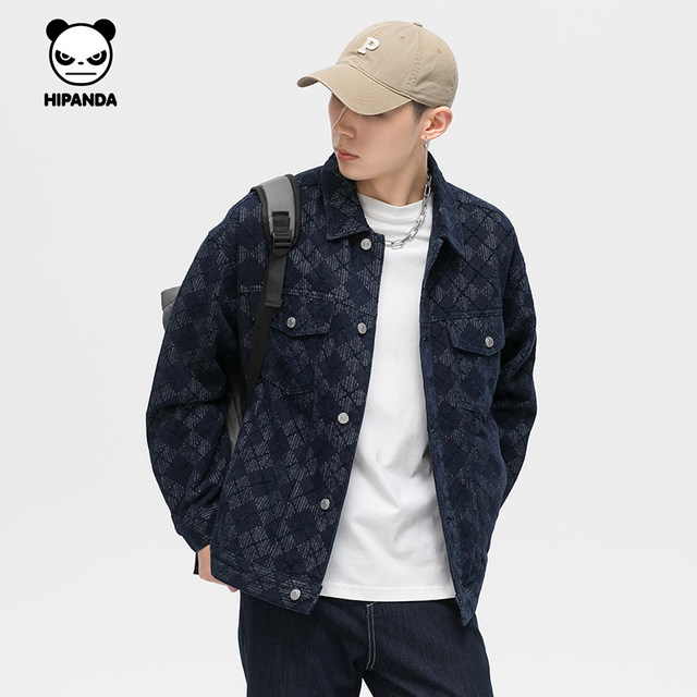 Hipanda Hello Panda High-end Light Luxury Customized Jacquard Denim ...